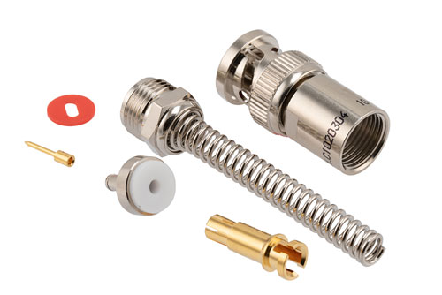 78 Ohm TRB Plug 1553 Connector Crimp/Solder Attachment for 30-02001 ...