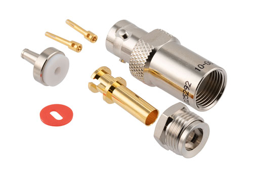 78 Ohm TRB Jack 1553 Connector Crimp/Solder Attachment for 30-02002 ...