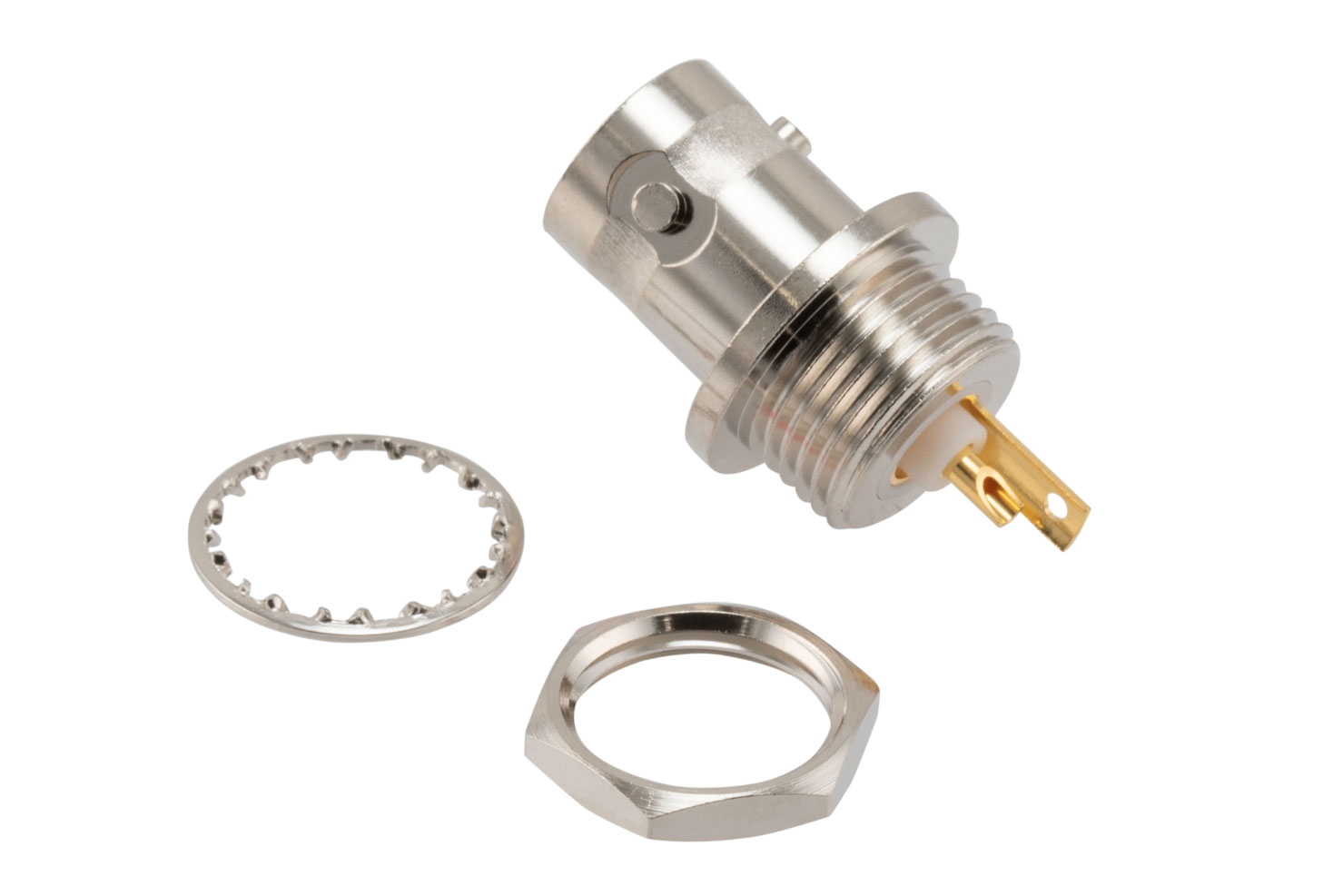 78 Ohm TRB Jack 1553 Connector Crimp/Solder Attachment for TRB PLUG,