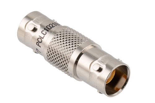 Barrel Feedthru Coupling Adapter - TRB 3-Lug Jack to TRB 3-Lug Jack