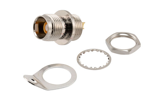 78 Ohm TRT Jack Bulkhead Mount 1553 Connector Solder Attachment for TRT ...