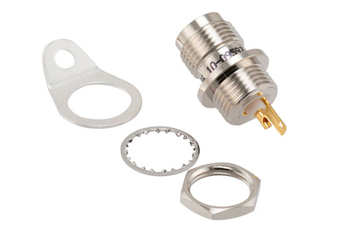 78 Ohm TRT Jack Bulkhead Mount 1553 Connector Solder Attachment for TRT ...