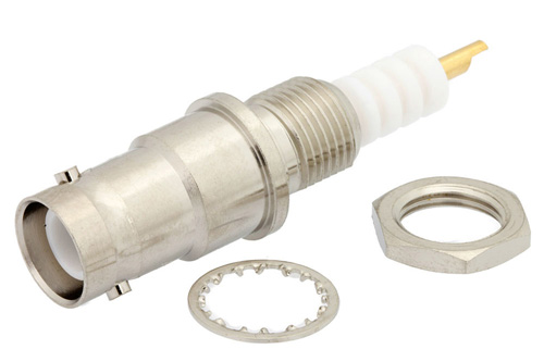 SHV Jack Bulkhead Mount Connector Solder Attachment Solder Cup Terminal ...