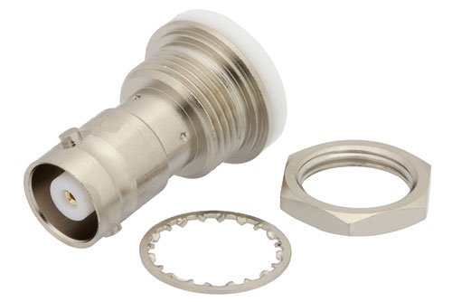 MHV Female Bulkhead Mount Connector Solder Attachment Turret Terminal ...