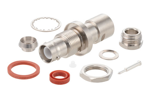 SHV Jack Bulkhead Mount Connector Clamp/Solder Attachment for RG59B/U ...