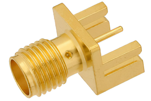 Connector Adapters SMA RP-SMA female socket End Launch PCB Mount wide ... Connector Adapters SMA RP-SMA female socket End Launch PCB Mount wide ...