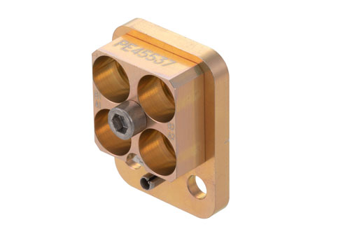 Straight, Mini SMP, VITA 67, 4-Position Connector