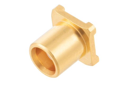 MCX Straight Jack Receptacle for PCB Non-Magnetic SMT Type