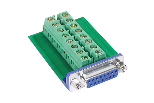 DB15 Female Connector for Field Termination