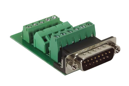 DB15 Male Connector for Field Termination