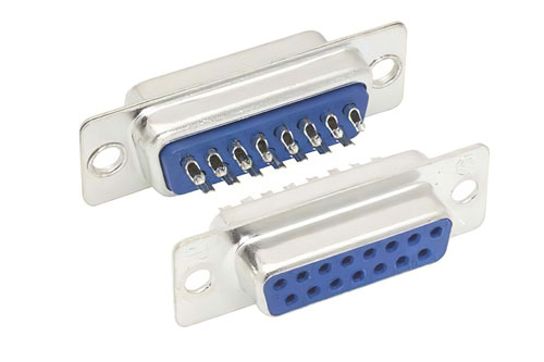 Solder Cup D-Sub Connector, DB15 Female