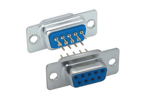 PC Termination D-Sub Connector, DB9 Female