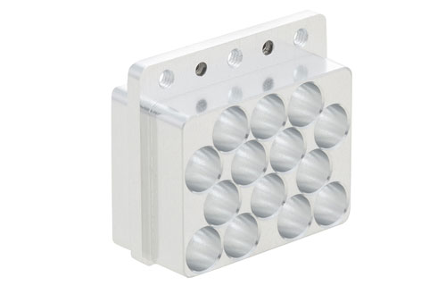 Mini SMP (SMPM) VITA 67.3 14 Port Backplane Module C