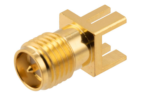 RP-SMA Jack Commercial Grade Connector Solder Attachment .032 inch End ...