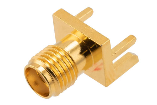 SMA Female Commercial Grade Connector Solder Attachment .063 inch End ...