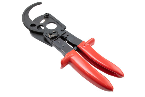 Ratchet Cable Cutter for Copper/Aluminum cable, 2-1/8 inch diameter max