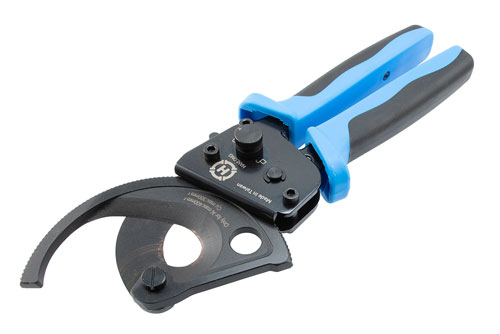 Ratchet Cable Cutter for Copper/Aluminum cable, 1-3/4 inch diameter max ...