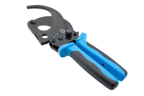 Ratchet Cable Cutter for Copper/Aluminum cable, 2-1/8 inch diameter max ...