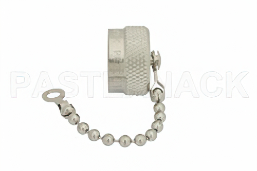 N Male Non-Shorting Dust Cap with 2.9 Inch Chain