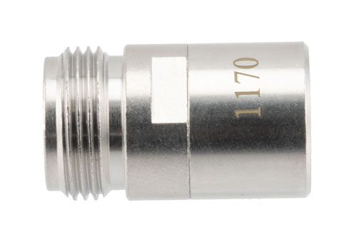 2 Watt RF Load Up to 18 GHz With N-Type Female Input Brass Body