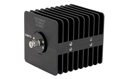 20 dB Fixed Attenuator, SMA Male to SMA Female Black Anodized Aluminum Heatsink Body Rated to 25 ...