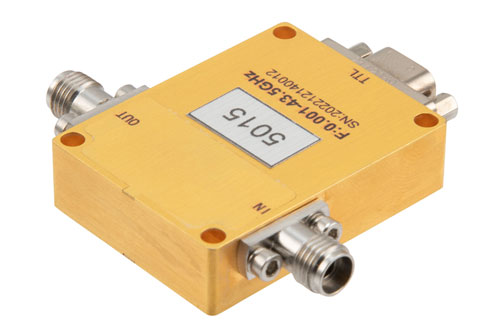 1 MHz to 43.5 GHz Absorptive Digital Control Attenuator, 31.5 dB, 6 Bits, 0.5 dB Step Size ...