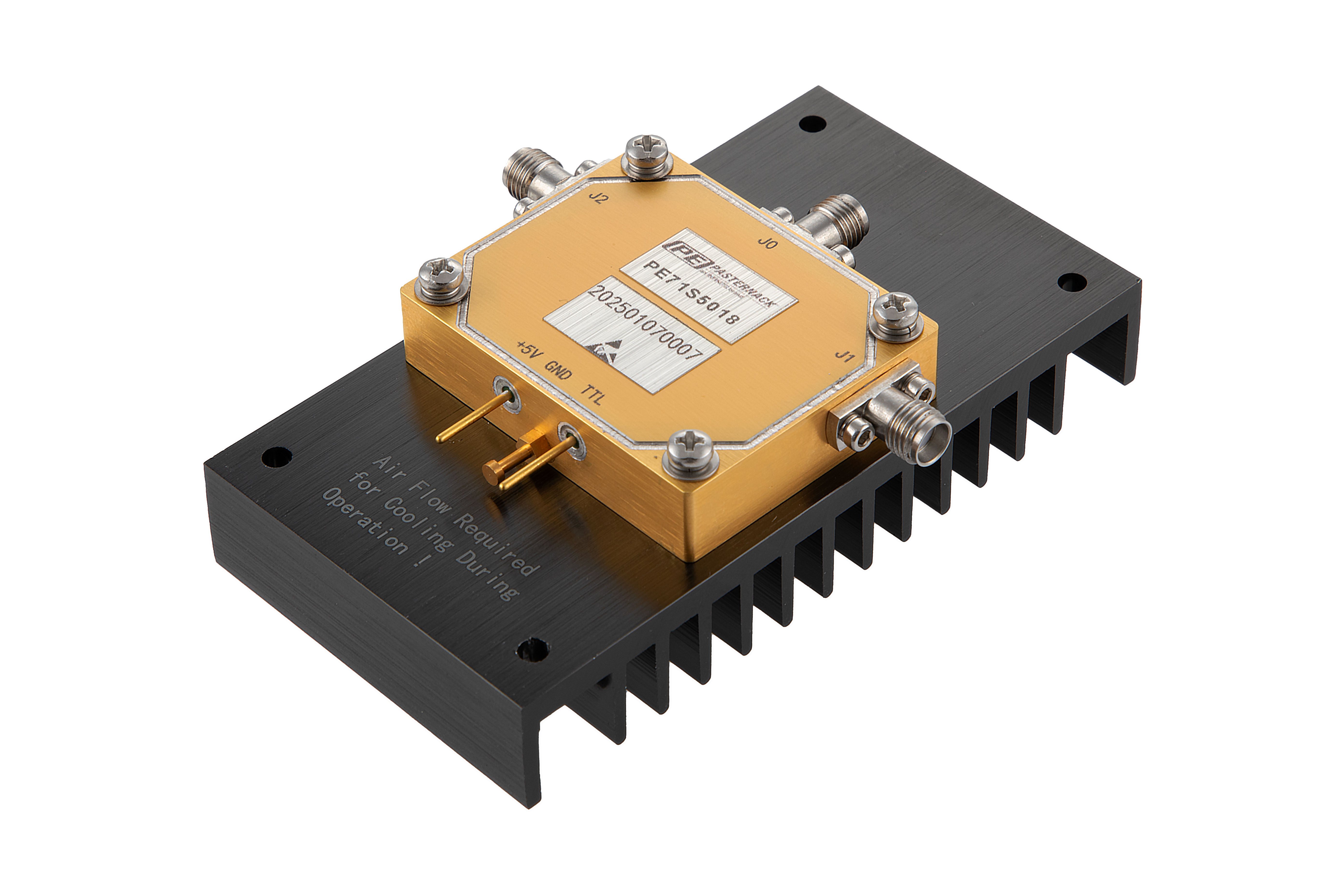 Reflective SPDT PIN Diode Switch Operating From 8 GHz to 18 GHz Up to 150 Watt Pulsed (+51.7 dBm ...