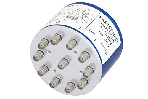 SP10T Electromechanical Relay Normally Open Switch, DC to 18 GHz, up to ...