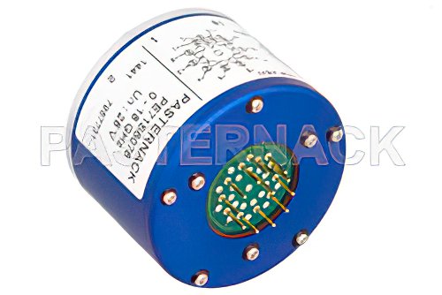 SP10T Electromechanical Relay Normally Open Switch, DC to 18 GHz, up to ...