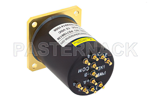 SP4T Electromechanical Relay Normally Open Switch, DC to 40 GHz, 3W ...