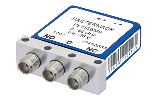 SPDT Electromechanical Relay Failsafe Switch, DC to 50 GHz, up to 80W ...