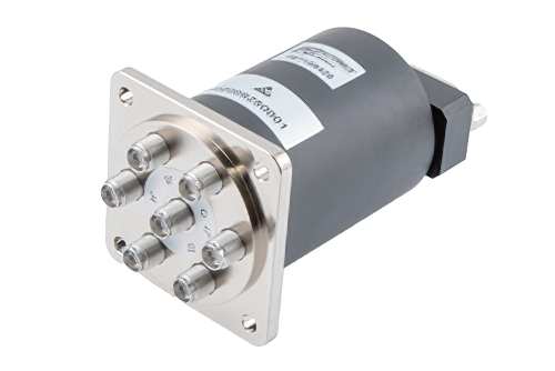 SP6T Normaly Open DC to 26.5 GHz Electro-Mechanical Relay Switch, TTL ...