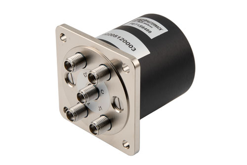 SP4T Electromechanical Relay Normally Open Switch, DC to 40 GHz, 3W ...