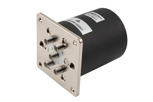 SP4T Electromechanical Relay Normally Open Switch, DC to 26.5 GHz, 20W ...