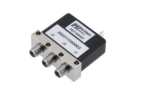 SPDT Electromechanical Relay Latching Swtich, +COM, DC to 43 GHz, 10W ...