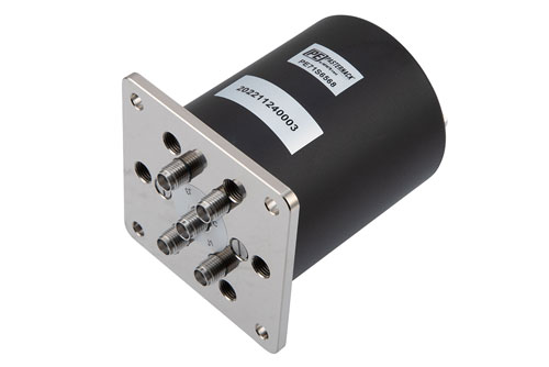 SP4T Electromechanical Relay Latching Switch, +COM, DC to 18 GHz, 90W ...