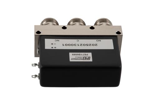 SPDT Electromechanical Relay Failsafe Switch, DC to 18 GHz, 28V, N, 1M ...