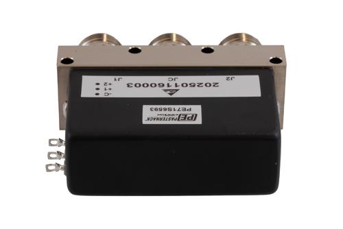 SPDT Electromechanical Relay Latching Switch, DC to 18 GHz, 28V, Self ...