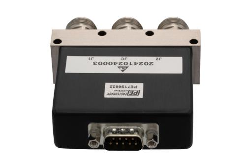 SPDT Electromechanical Relay Latching Switch, DC to 12 GHz, up to 200W ...