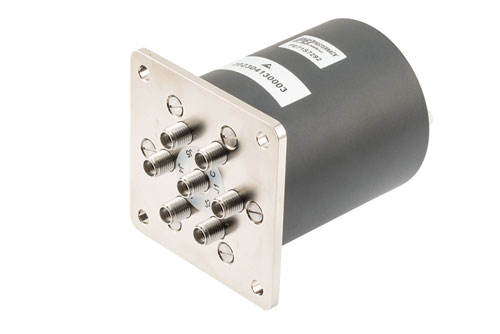 SP6T, Electromechanical Relay Latching Switch, DC to 43 GHz, 28VDC, 5W ...