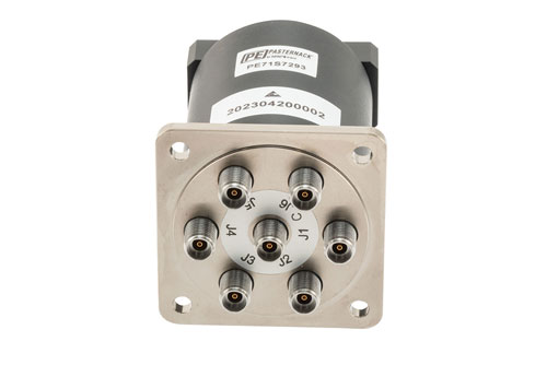 SP6T, Electromechanical Relay Normally Open Switch, DC to 43 GHz, 12VDC ...