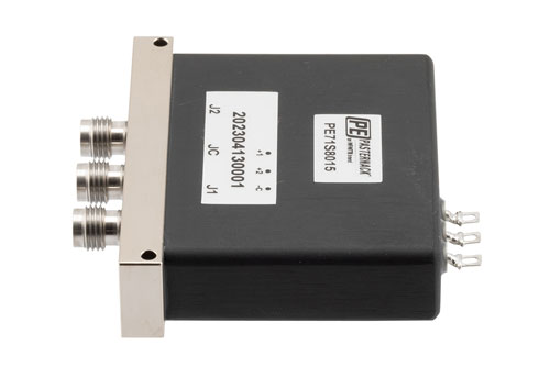 SPDT, Terminated, Electromechanical Relay Latching Switch, DC to 53GHz ...