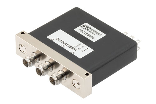 SPDT, Terminated, Electromechanical Relay Latching Switch, DC to 53GHz ...