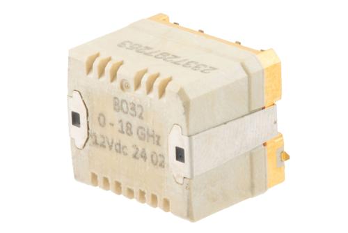 SPDT Electromechanical Relay Failsafe Switch, DC to 18 GHz, up to 30W ...