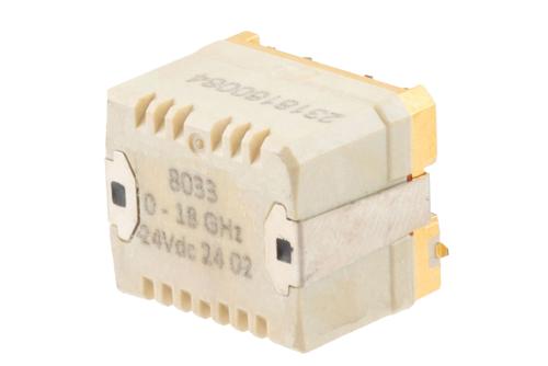 SPDT Electromechanical Relay Failsafe Switch, DC to 18 GHz, up to 30W ...