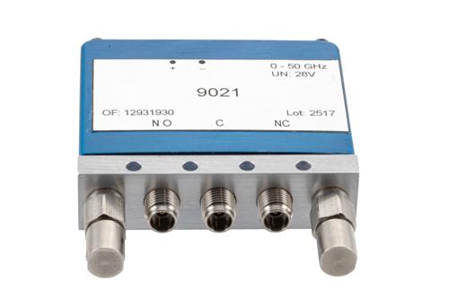 SPDT Electromechanical Relay Failsafe Switch, DC to 50 GHz, Up to 80W ...
