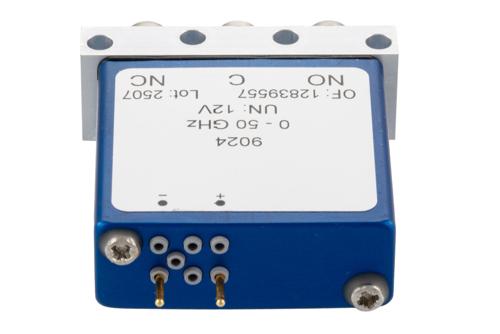 SPDT Electromechanical Relay Failsafe Switch, DC to 50 GHz, Up to 80W ...