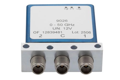 SPDT Electromechanical Relay Latching Switch, DC to 50 GHz, Up to 80W ...