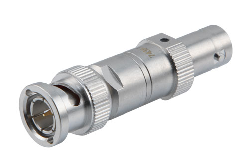 1dB 75ohm fixed attenuator BNC plug to BNC jack 4GHz rated 2 watt