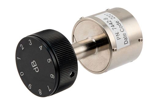0 to 9dB Rotary Step Attenuator, SMA Female to SMA Female With 1 dB ...